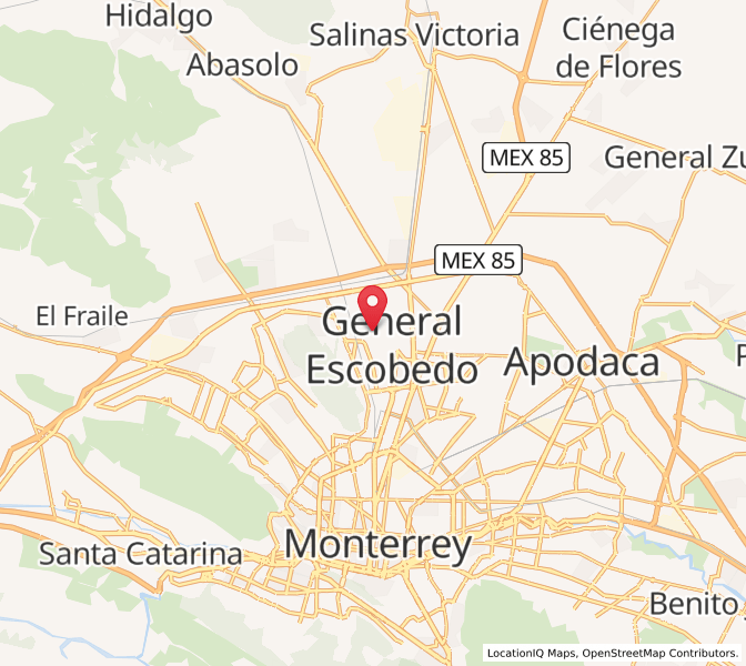 Salida y puesta del sol en General Escobedo, Nuevo León